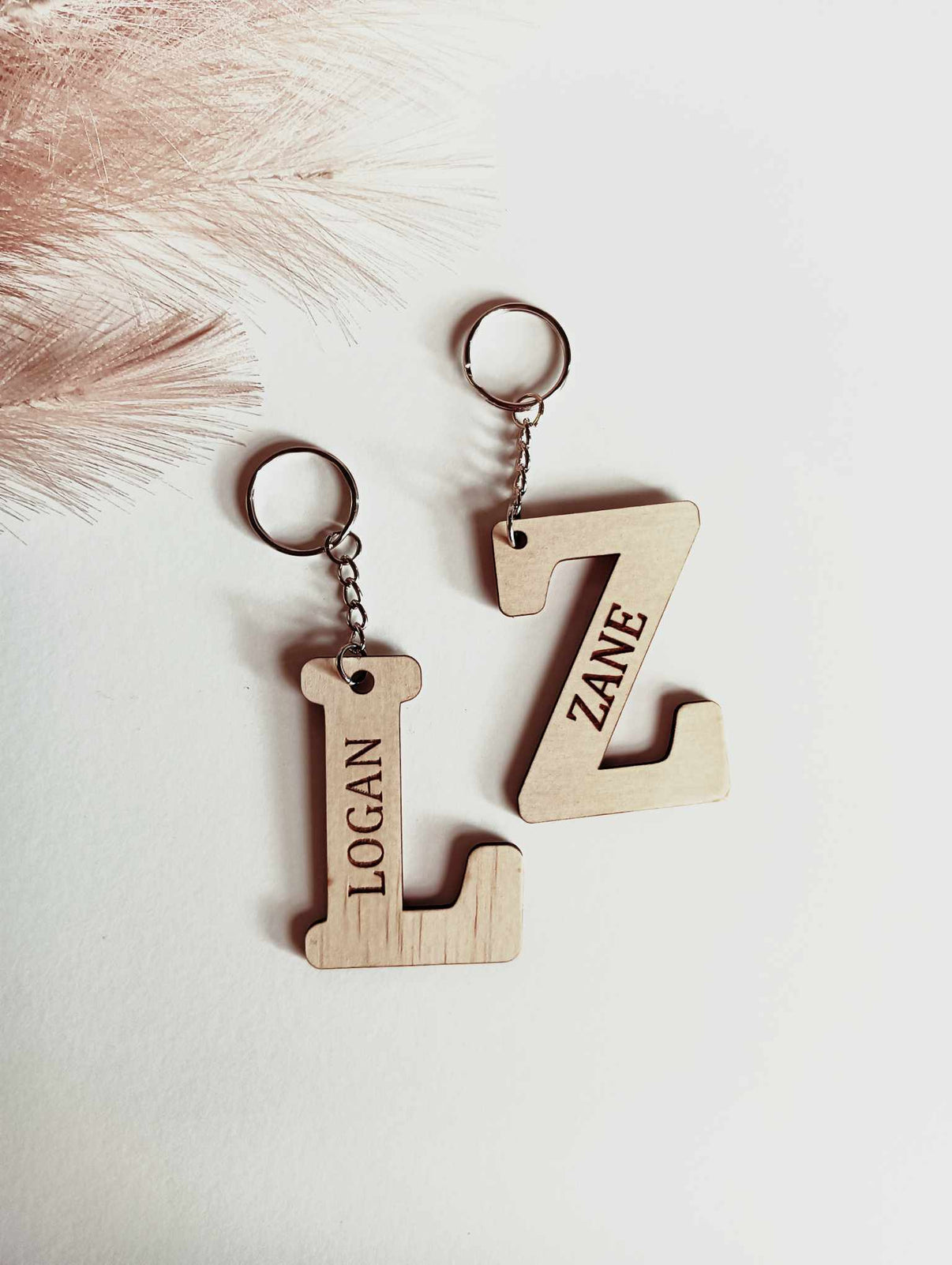 Inital Keychain – Creative Designs